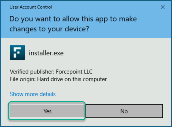 (Manual) Installing the agent on systems that do not have any Forcepoint agent previously installed